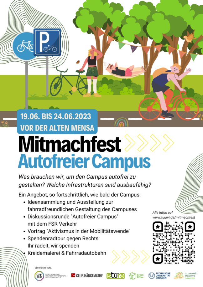 Autofreier Campus – TU Umweltinitiative